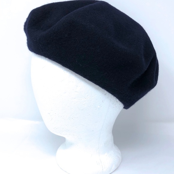 Super Basque | Accessories | Super Basque Beret Navy Wool Hat 58 French ...
